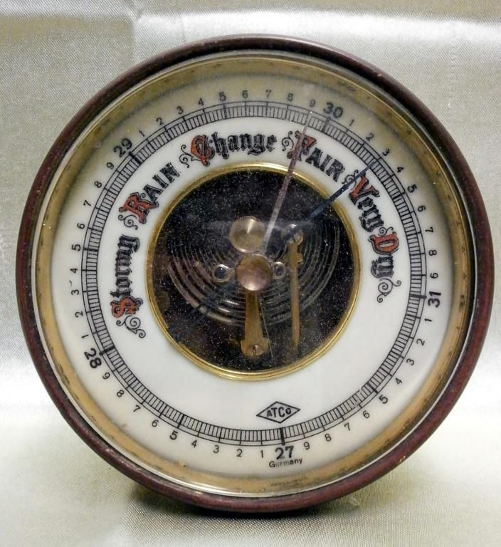 Atco Porcelain Face Barometer - Germany