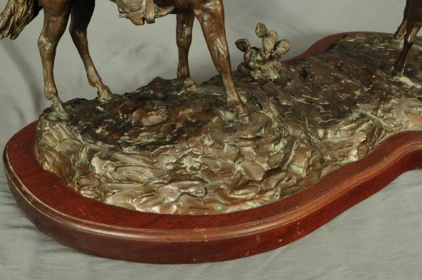 "The Brand Inspector" Jim Reno Western Bronze