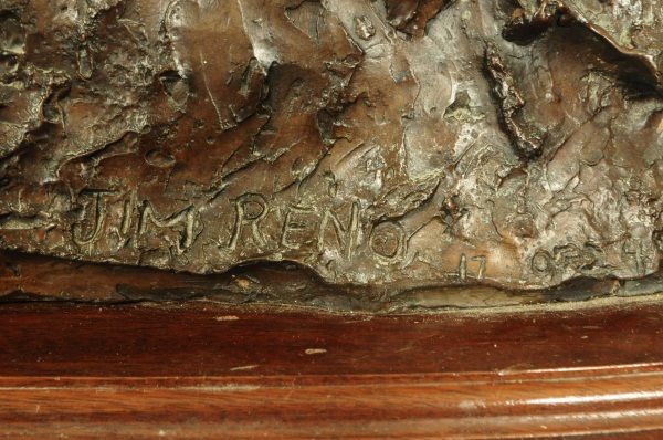 "Cow Pony" Jim Reno Western Bronze
