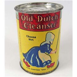VINTAGE OLD DUTCH CLEANSER ADVERTISING TIN