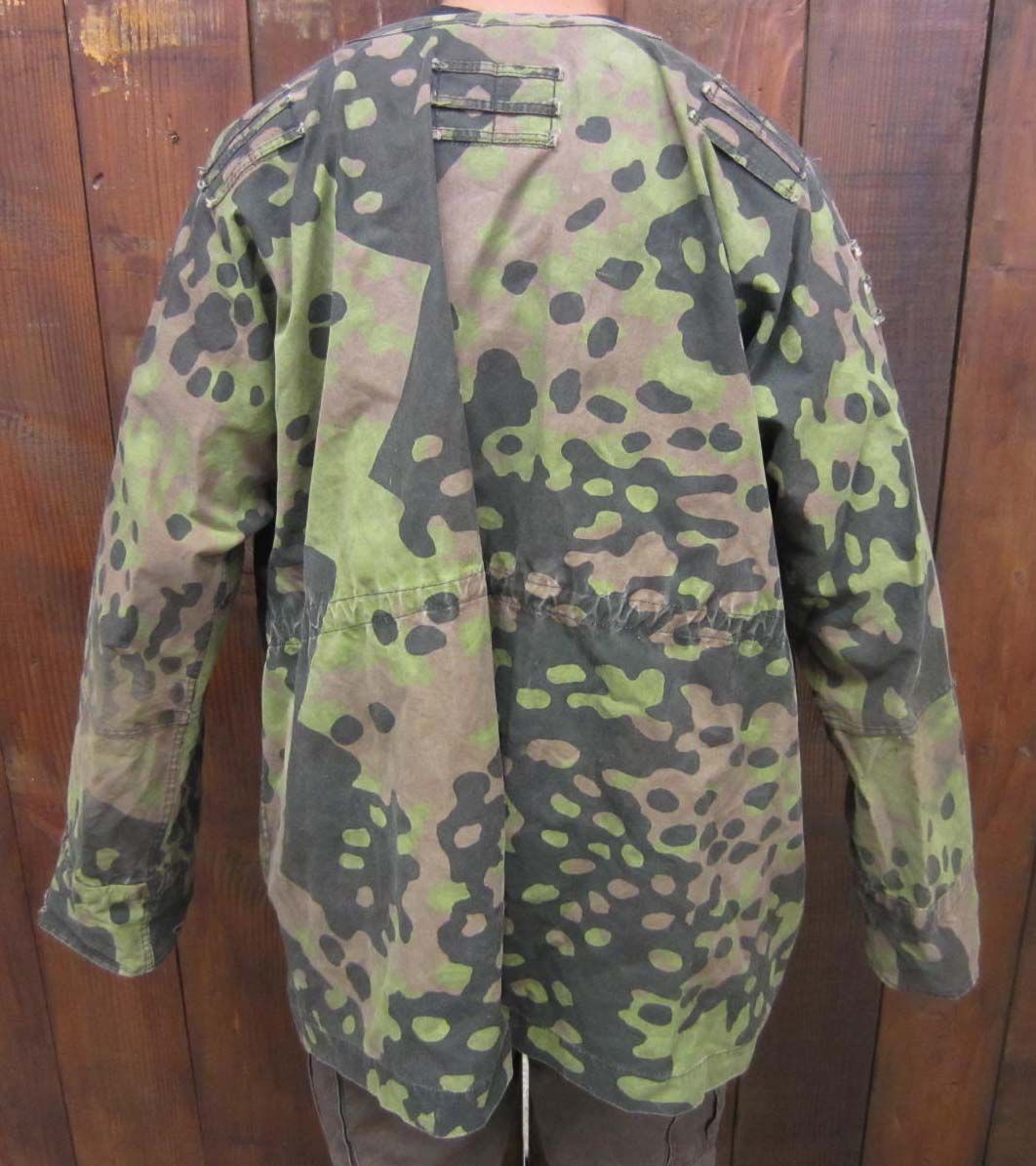 GERMAN NAZI WAFFEN SS CAMOUFLAGE PULL OVER COMBAT SMOCK