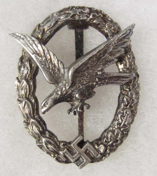 GERMAN NAZI LUFTWAFFE AIR GUNNER / FLIGHT ENGINEER BADGE