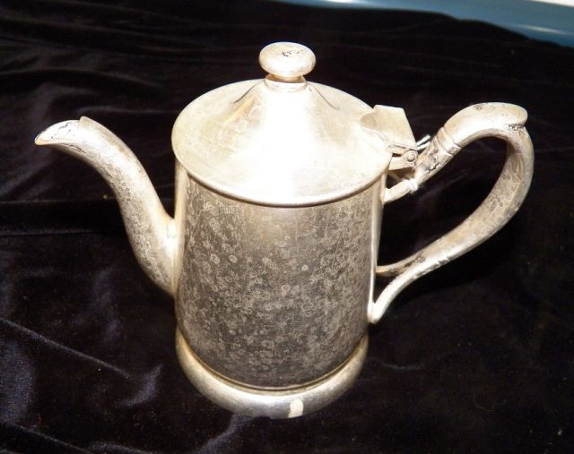 Victor Silver Co. # R0120 8 oz Coffee Pot 490 grams test positive for ...