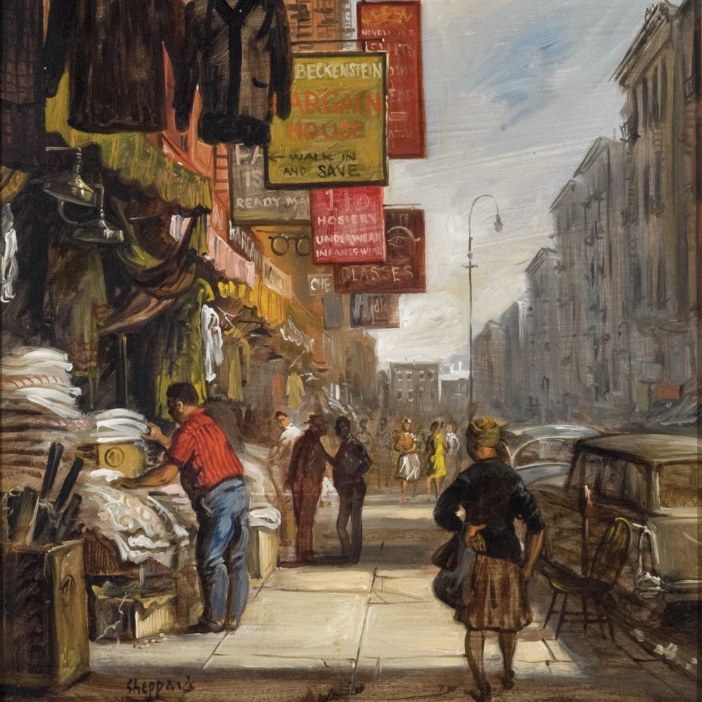 Joseph Sheppard - Orchard Street, Lower East Side, ca. 1959