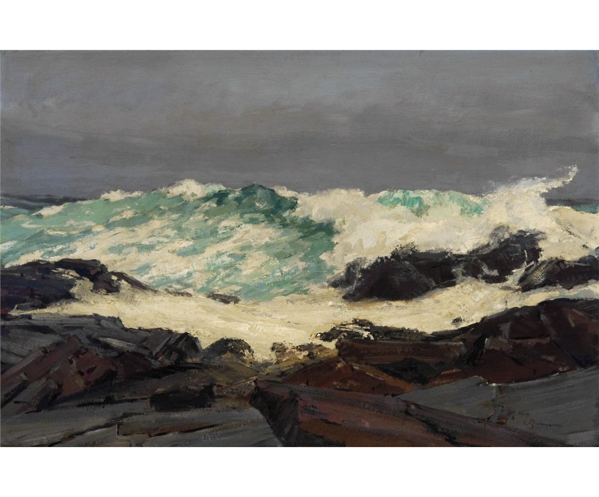 Jay Hall Connaway - Rocky Coast