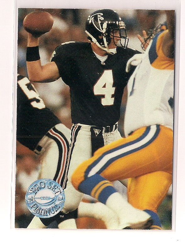 1991 Pro Set Platinum Brett Favre Rookie Card #290