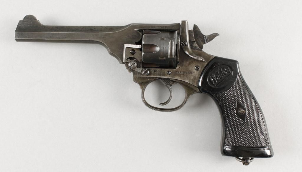 Webley Mdl MK IV Cal .38 S&W SN:146839Double action revolver, "War ...