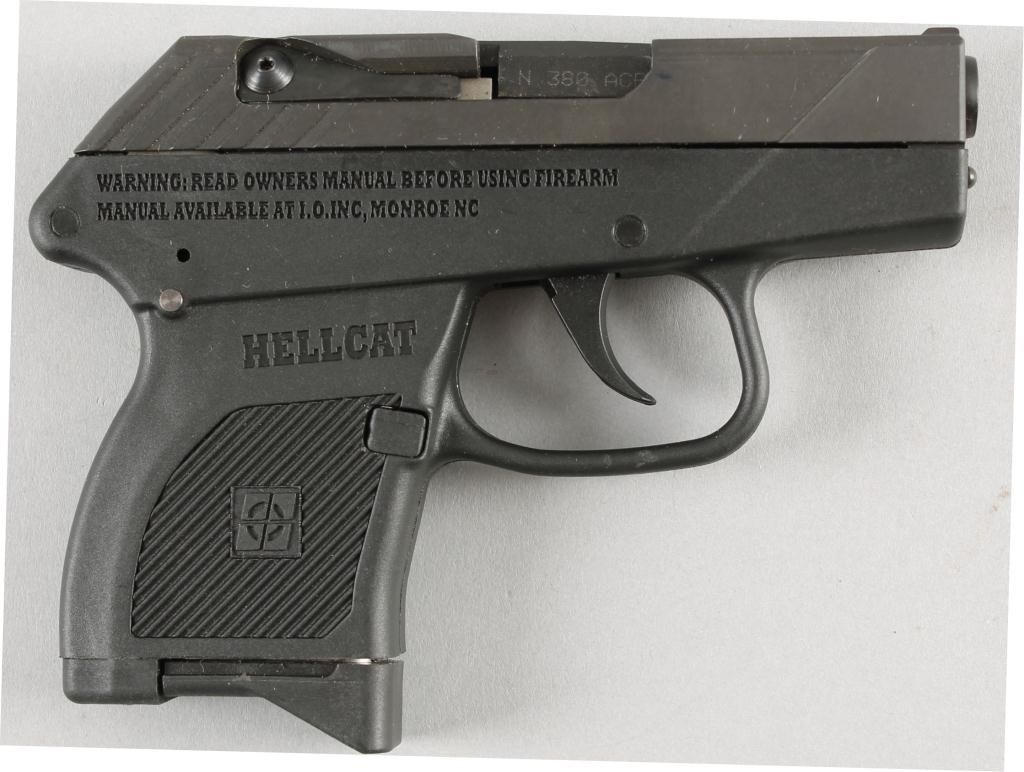 I.O. Inc Mdl Hellcat Cal .380acp SN:07029Double action semi auto pistol ...