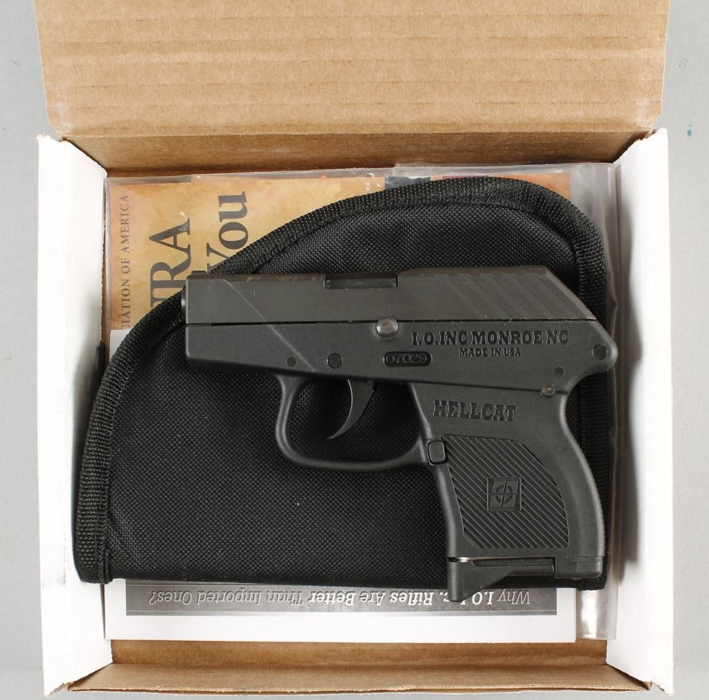 I.O. Inc Mdl Hellcat Cal .380acp SN:07029Double action semi auto pistol ...