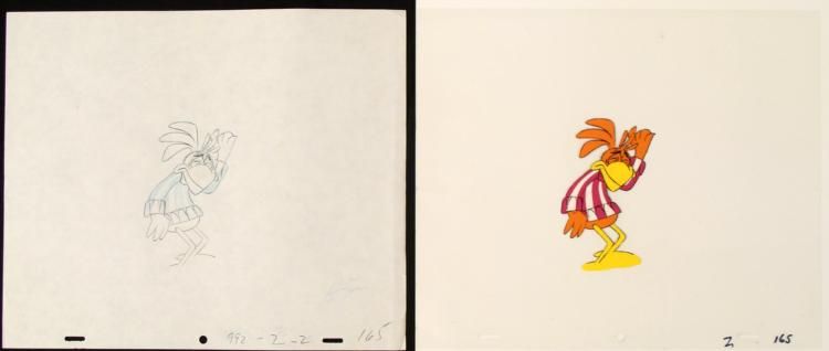 Unbelievable Drawing Coco Puffs Animation Cel Original