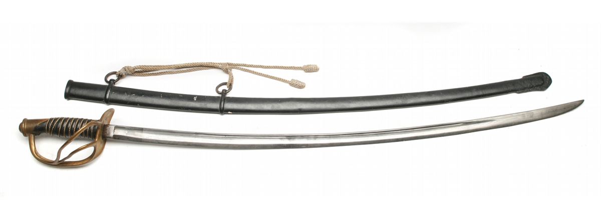 Lot 163 - Civil War Cavalry Saber/Sheath