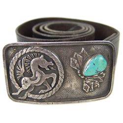 Solid Silver Buckle - Bear Step