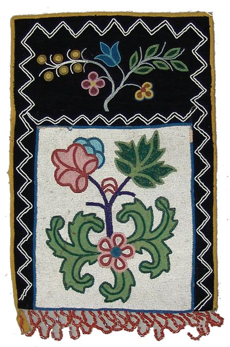 Ojibway Beaded Panel