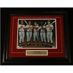Big Red Machine Framed Piece Signed by all (5) with Bench, Perez, Rose ...