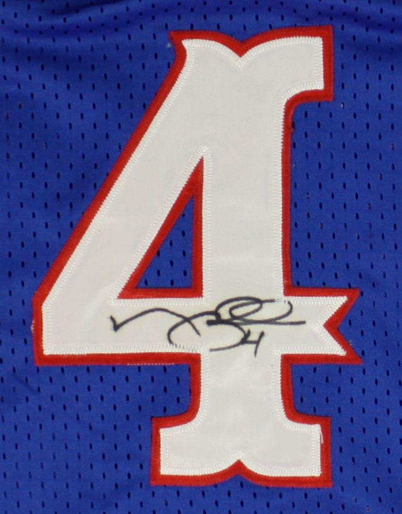 Nick Collison Signed Kansas Jersey (PA LOA)