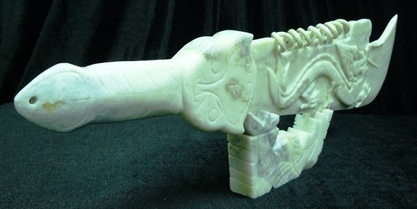 REAL JADE 9-RING DRAGON SWORD SET