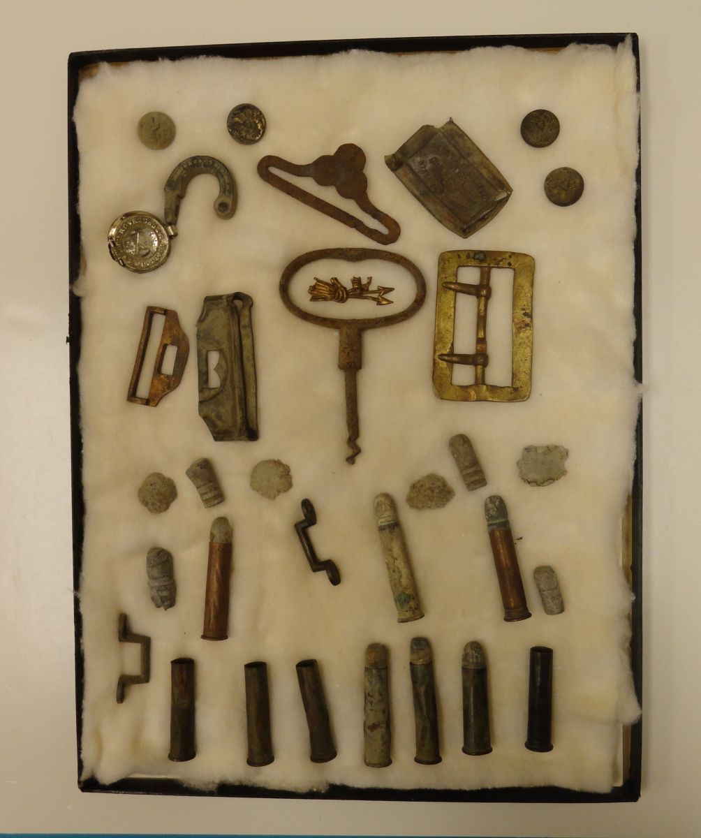 Fort Custer artifacts, Kiah Buckner's Last Stand Museum, 33 pcs ...