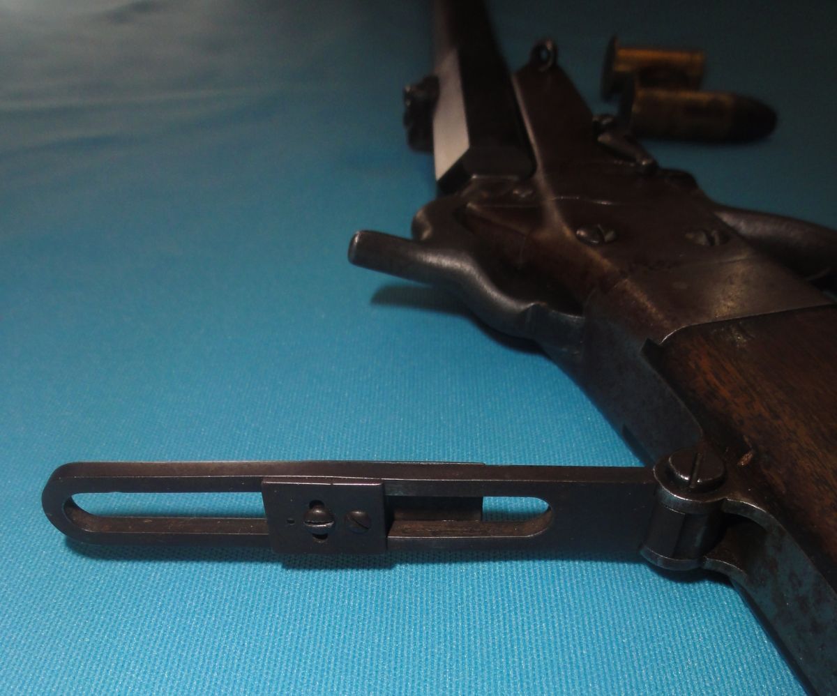 Granville Stuart’s 1857 Maynard 50 cal. breech loading carbine, taking ...
