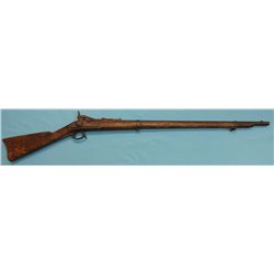 Springfield 1861 .58 Cal. musket rifle, civil war era, broken stock, s#8292