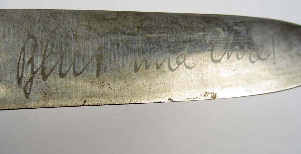 GERMAN NAZI HITLER YOUTH KNIFE BLADE MARKED BLUT UND EHRE