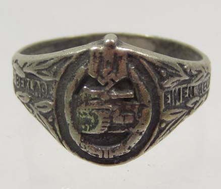 GERMAN NAZI TANKERS RING SIZE 13