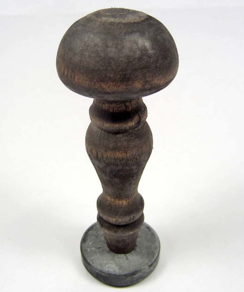 GERMAN NAZI WAFFEN SS TOTENKOPF RUBBER STAMP