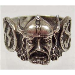 GERMAN NAZI WAFFEN SS VIKING OFFICERS RING