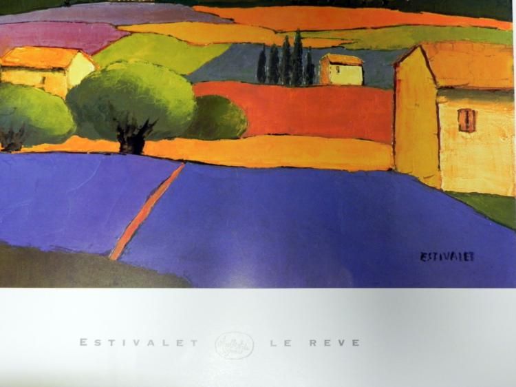 2 Elisabeth Estivalet Art Prints Le Reve, Chemin Des
