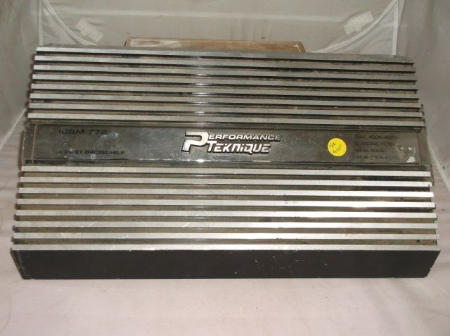 Performance Teknique Car Ampiflier trk # 110520031