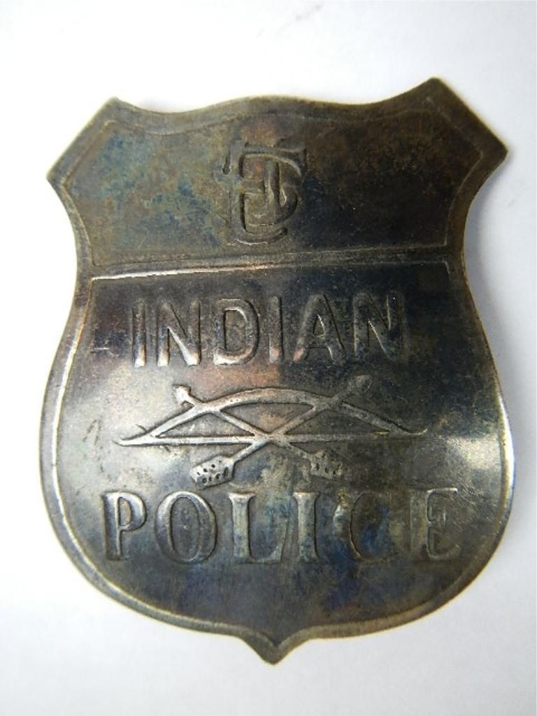 Indian police badge