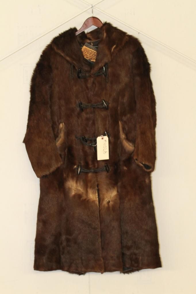 1880's Stage Coach Drivers Grizzly Bear Coat