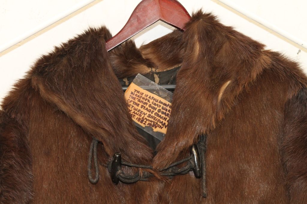 1880's Stage Coach Drivers Grizzly Bear Coat