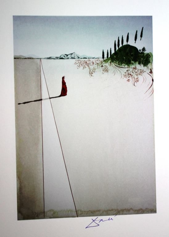 1960 - SALVADOR DALI WOODBLOCK