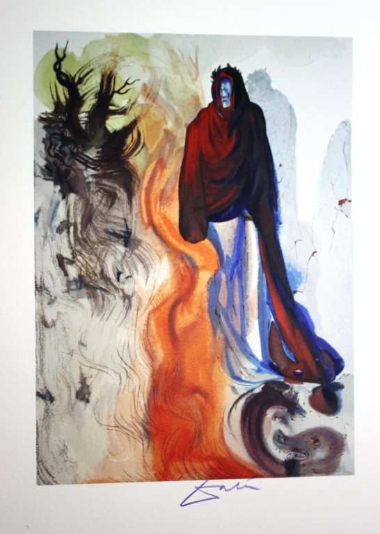 1960 - SALVADOR DALI WOODBLOCK