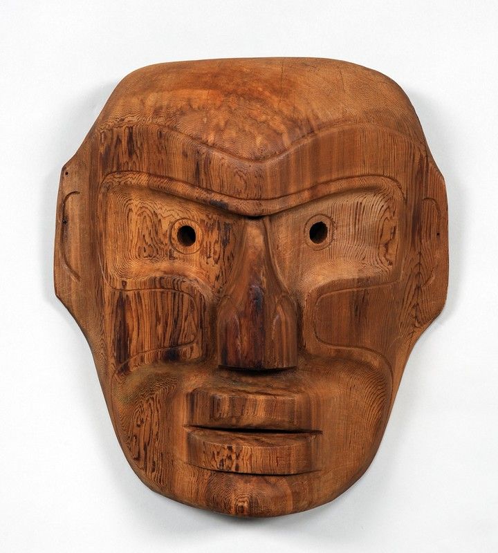 Kwakwaka'wakw Bukwus Mask Carved by Basil James - Gilford Island, B.C ...