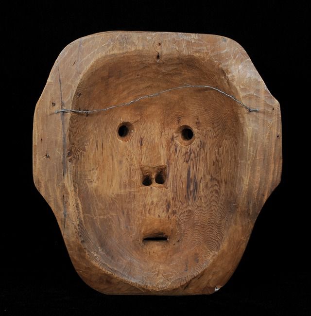 Kwakwaka'wakw Bukwus Mask Carved by Basil James - Gilford Island, B.C ...