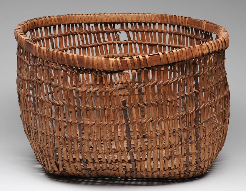 Salish Clam Gathering Basket Used To Pick Hops in Brackendale - Thorne ...