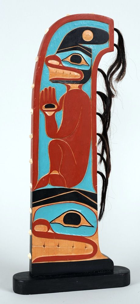 Tlingit Killer Whale Crest Panel Carved by David Boxley - Metlakakat ...