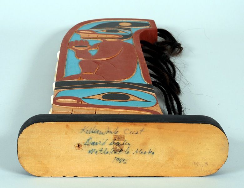 Tlingit Killer Whale Crest Panel Carved by David Boxley - Metlakakat ...