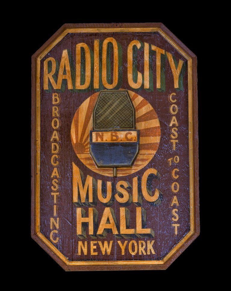 Pub-Sign «Radio City Music Hall» - Pub-Sign «Radio City Music Hall»
