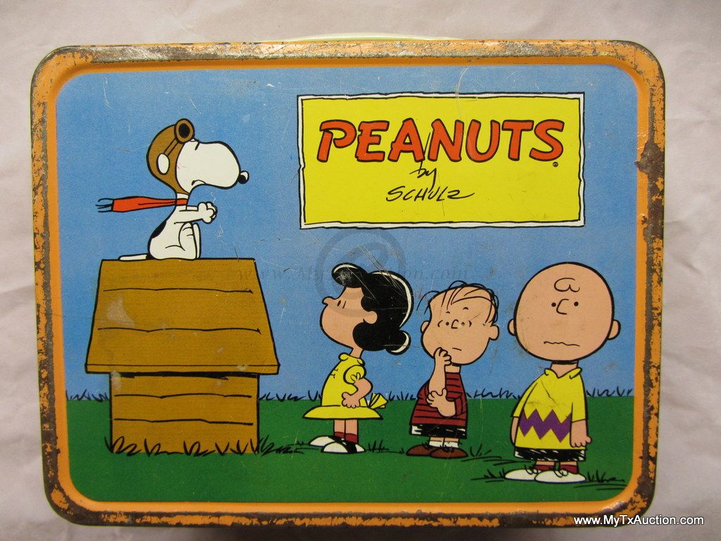 1966 Peanuts Lunch Box