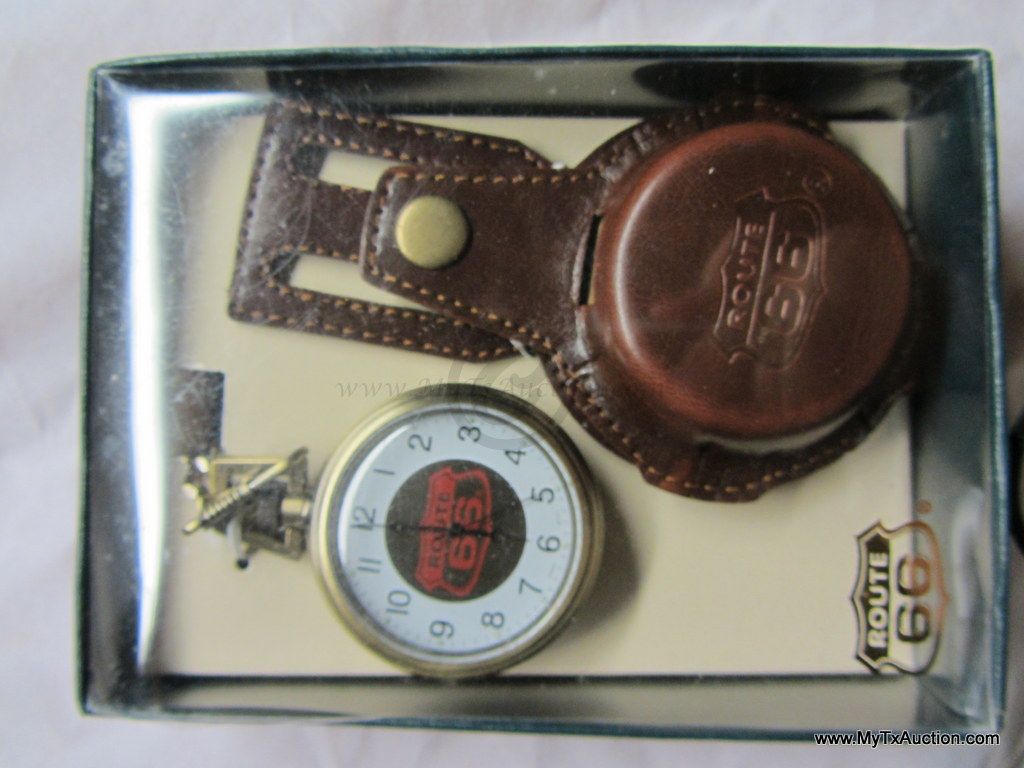 Route 66 Pocket Watch