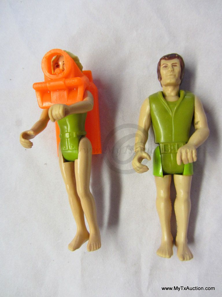 1974 Vintage Fisher Price Scuba Diving Team