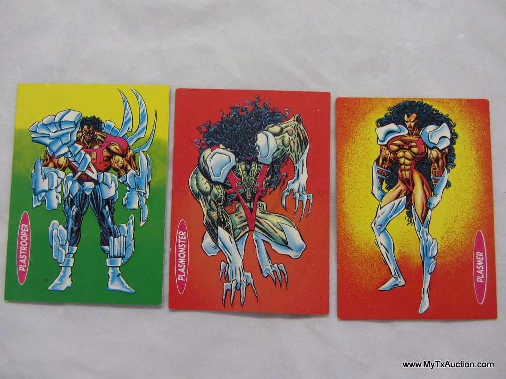 1993 Marvel UK Plasmer Promo Cards