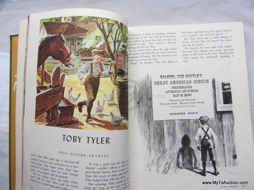 1965 Vintage Walt Disney's America Story Book