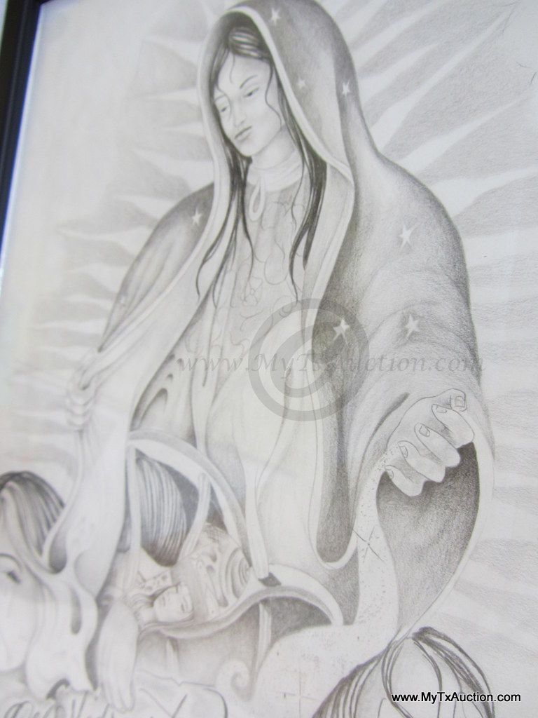 Religious Art Work Pencil Drawing -2001-