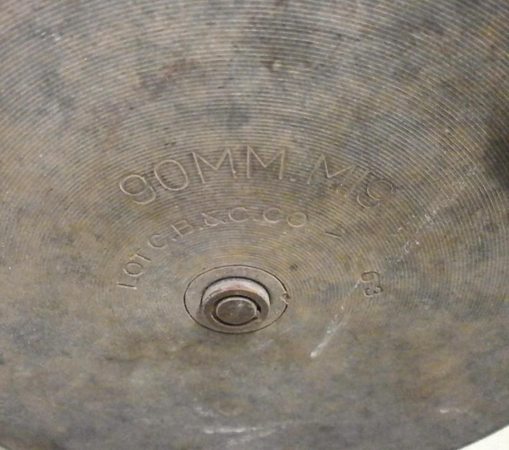 Brass 90MM M19 Artillery Shell Casing - 1943