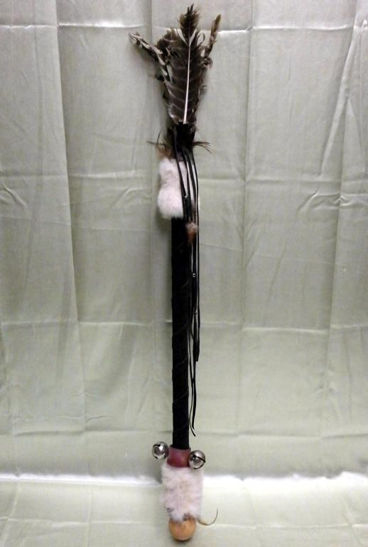 Native American Ceremonial Dance Stick