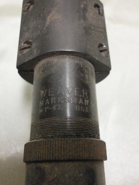 Weaver Marksman Rifle Scope M1" - 4x
