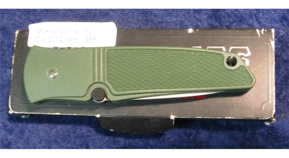 559. U.S.A. made Timberlite Pocket Knife w/ patented locking mechanism ...